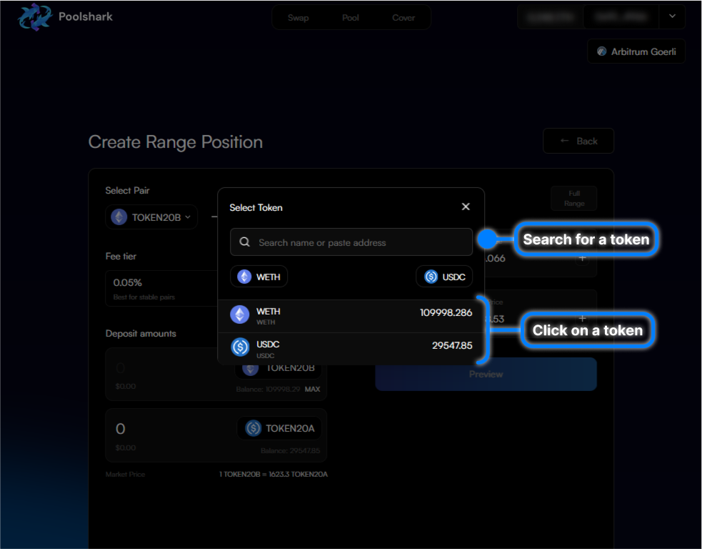 How to Range - Poolshark Docs